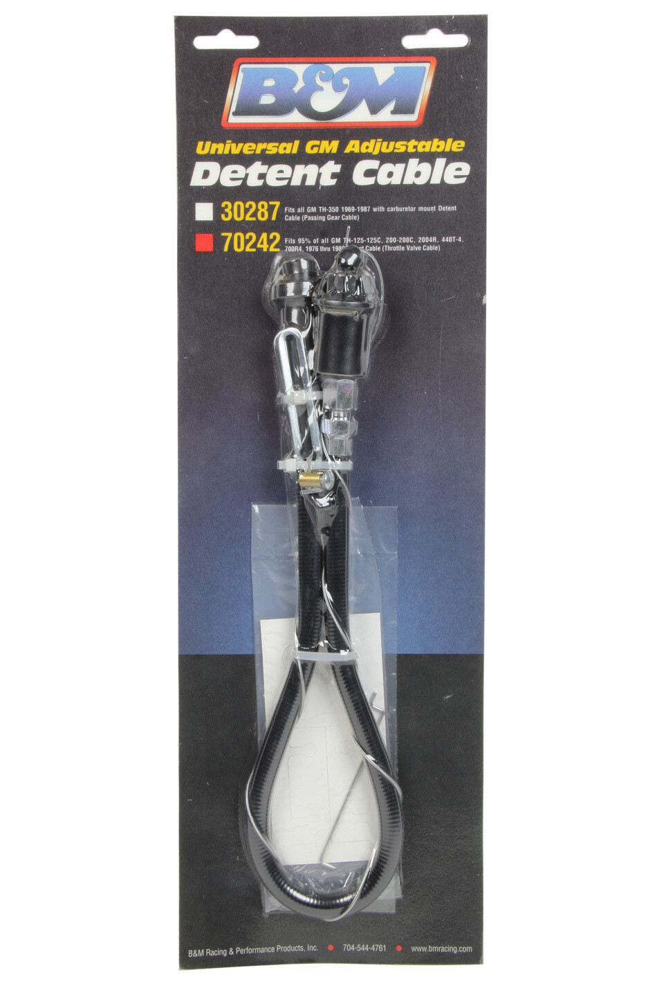 B&M 70242 Throttle Valve Cable, Adjustable Length, 700R4, Each | eBay