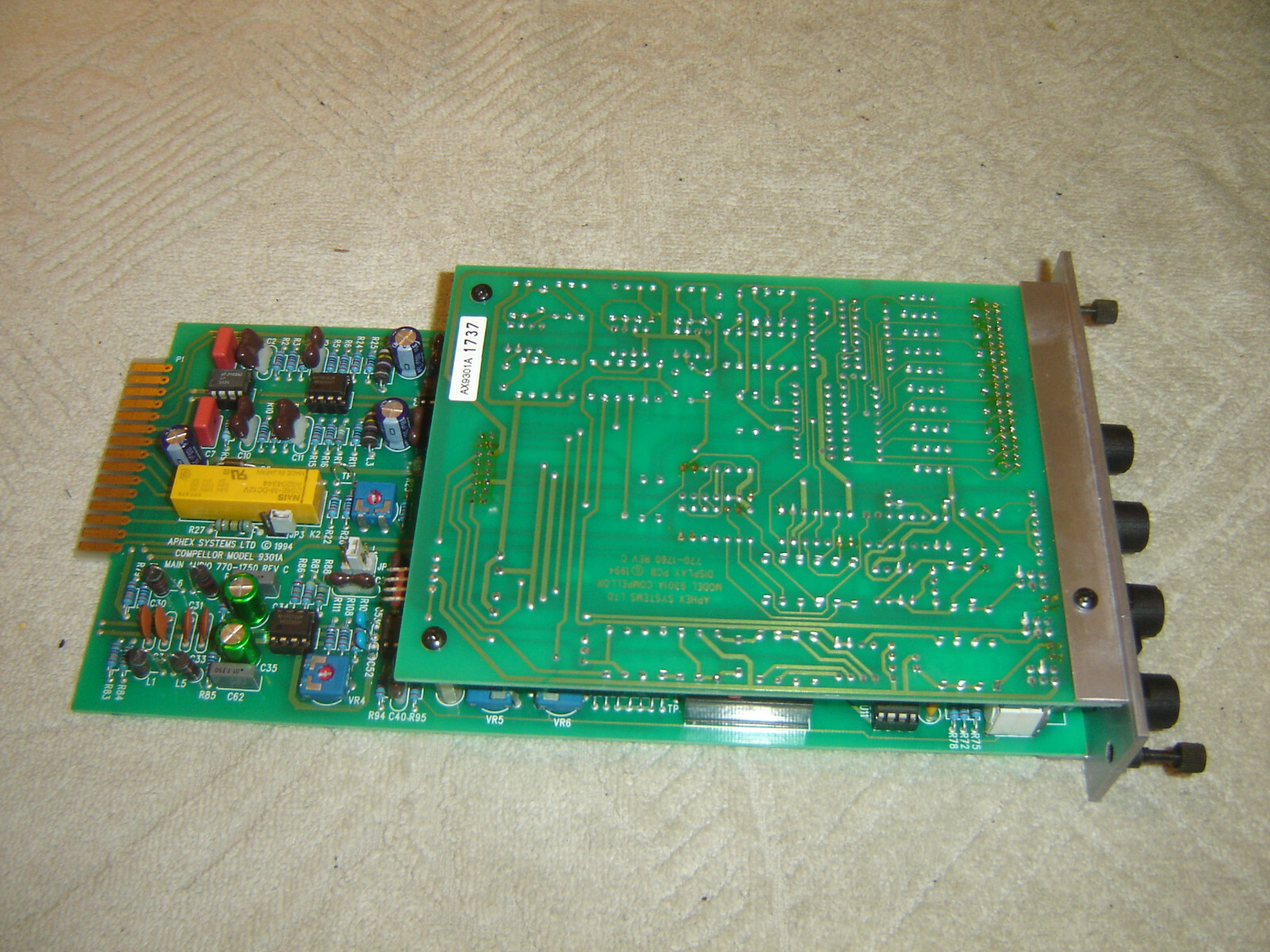 Aphex 9301A Pair, Compellor, Compressor, Leveler, Limiter, Vintage ...