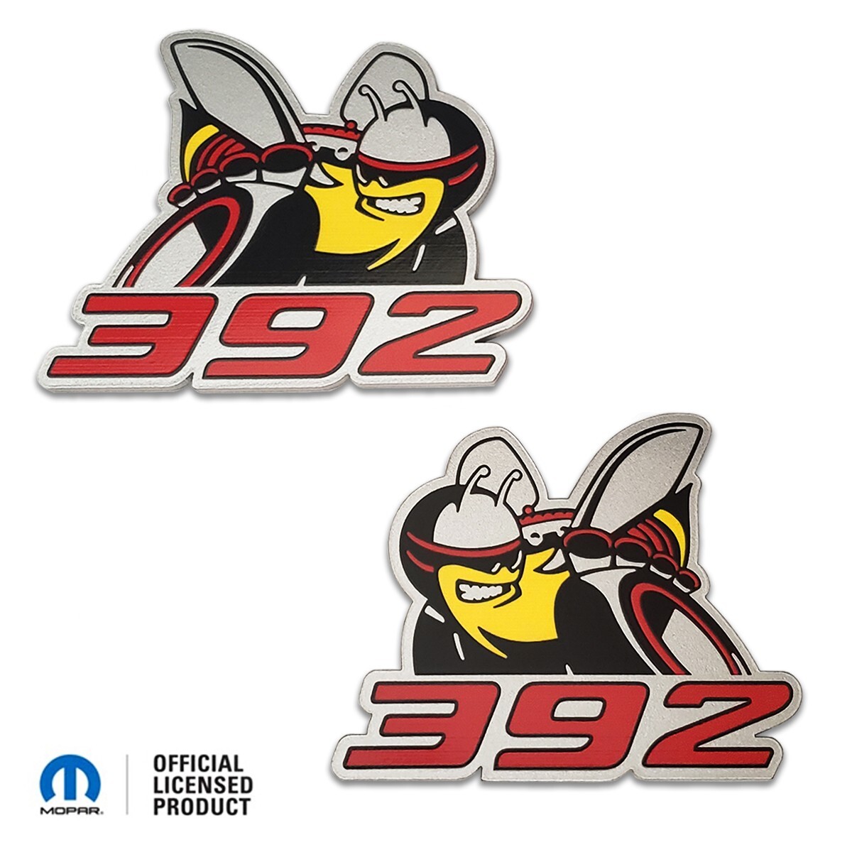 For 15-23 Dodge Challenger Scat Pack 392 Bee Fender Acrylic Badge ...