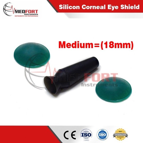 Silicon Corneal Eye Shield Medium-18mm Reusable / Ocular Sclera ...