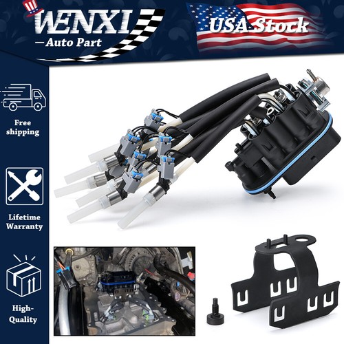 Spider Vortec Fuel Injector For Chevy Pickup Truck V8 5.0L 5.7L FJ504 ...