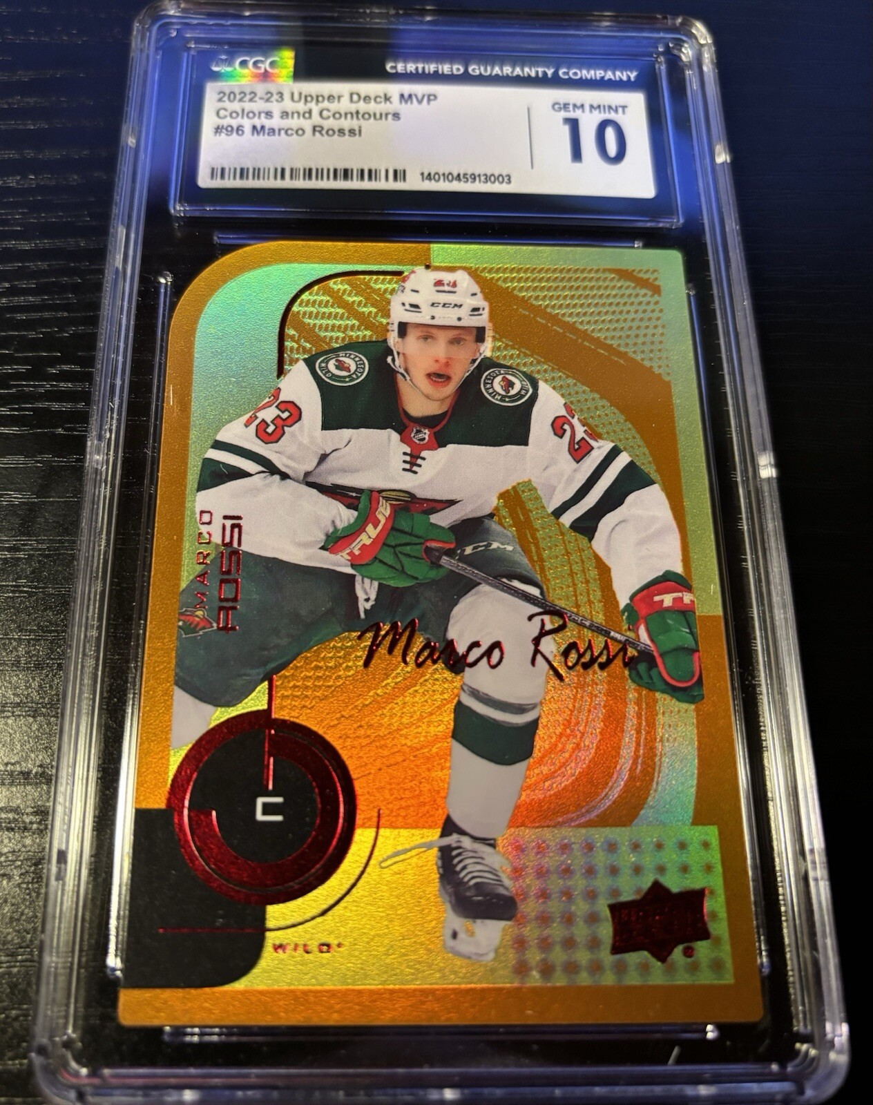 2022-23 Upper Deck MVP - Colors and Contours #96 Marco Rossi /250 (RC ...