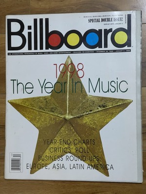 1998 BILLBOARD YEAR IN MUSIC. RARE | eBay