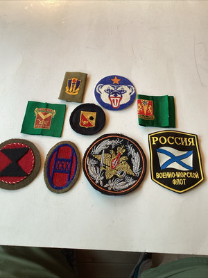Q military patches Two Russian Don’t Know The Age Of These Patches ...