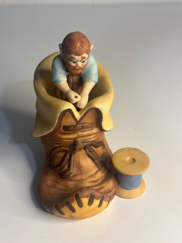 VTG 1986 Franklin Mint Elves & The Shoemaker Figurine Maggie Murphy ...