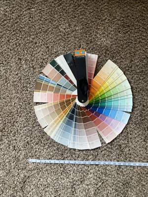 Benjamin Moore Color Preview Fan Deck Paint Swatches Color Samples | eBay