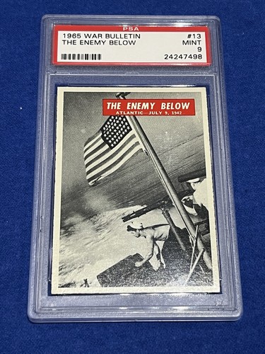 1965 Philadelphia War Bulletin WW2 PSA 9 Graded Non Sports Card #13 | eBay