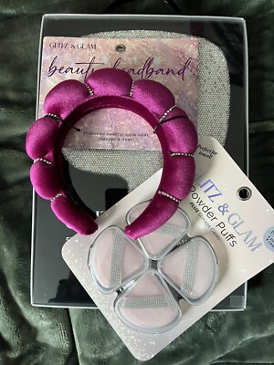 Glitz & Glam Silver Rhinestone Mirror Tik Tok Viral Bundle | eBay