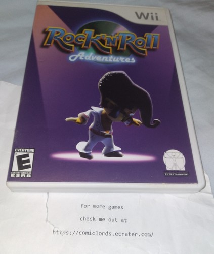 Rock 'N' Roll Adventures (Nintendo Wii, 2007) Elvis 815315000511 | eBay