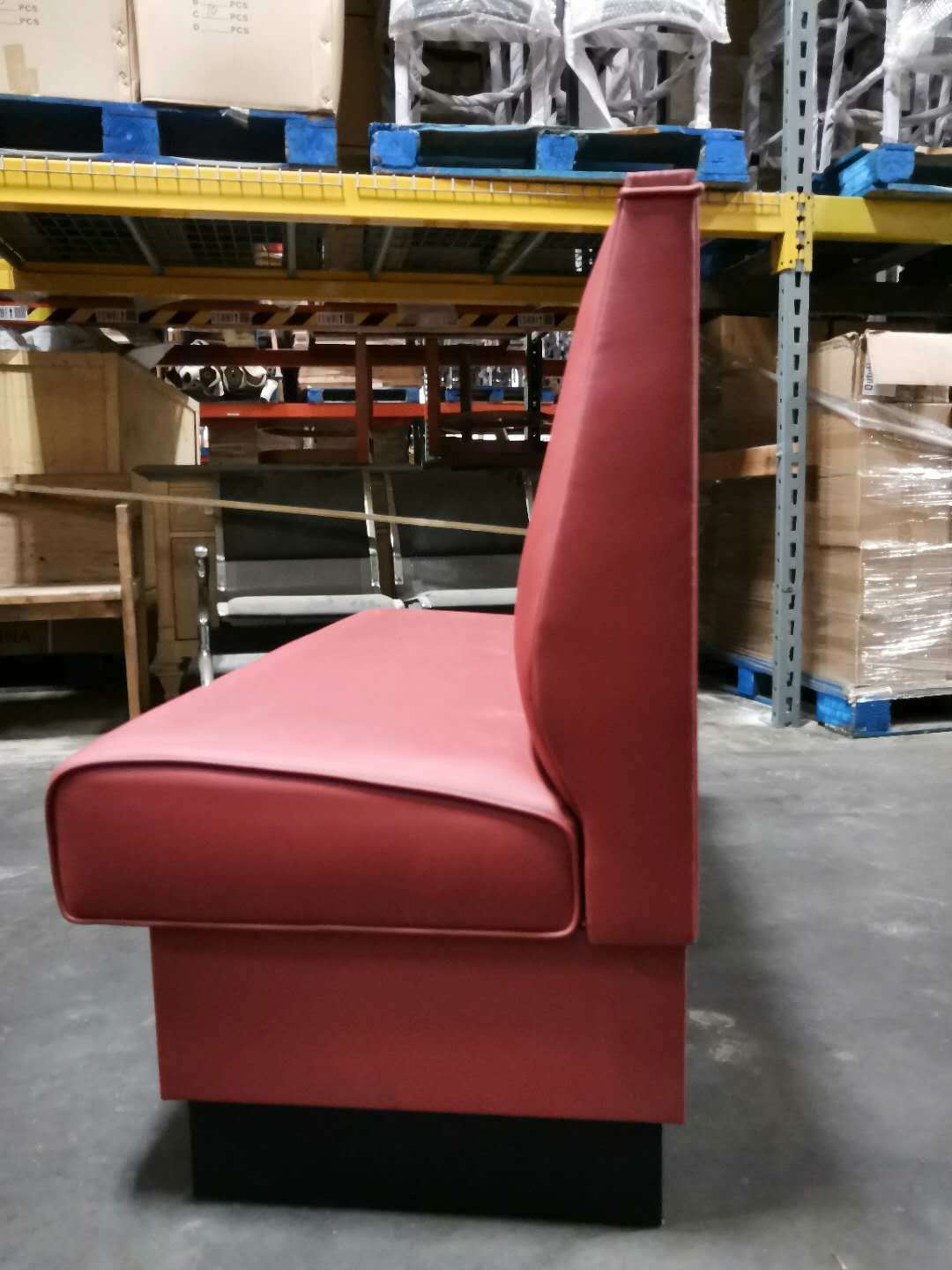 Restaurant Booth 48”L x 36"H single and double side booth, Quick Ship ...