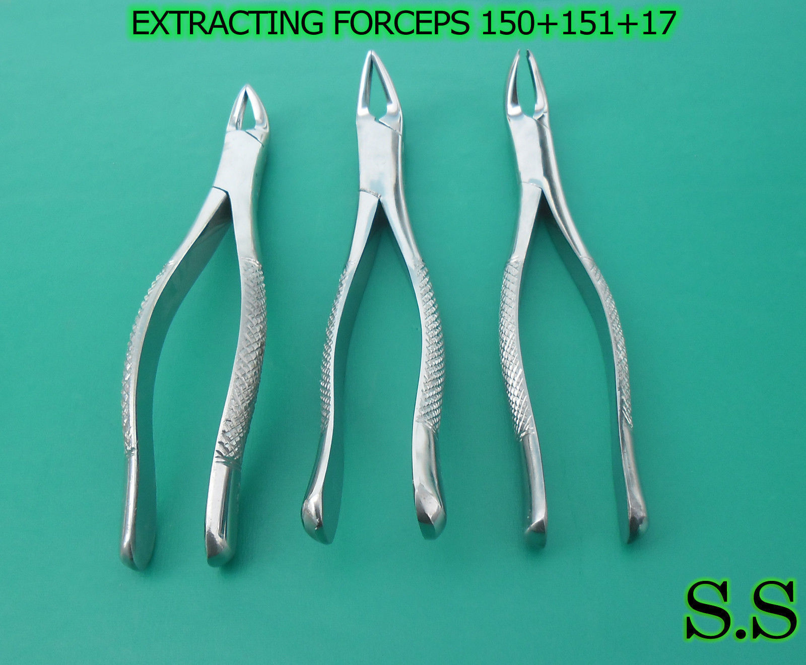 DENTAL EXTRACTING EXTRACTION FORCEP # 150+151+ 17 | eBay