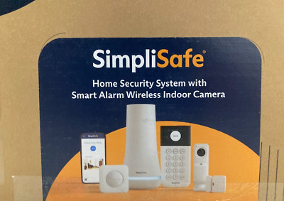SimpliSafe Home Security System Indoor Camera 8 Piece Kit | eBay
