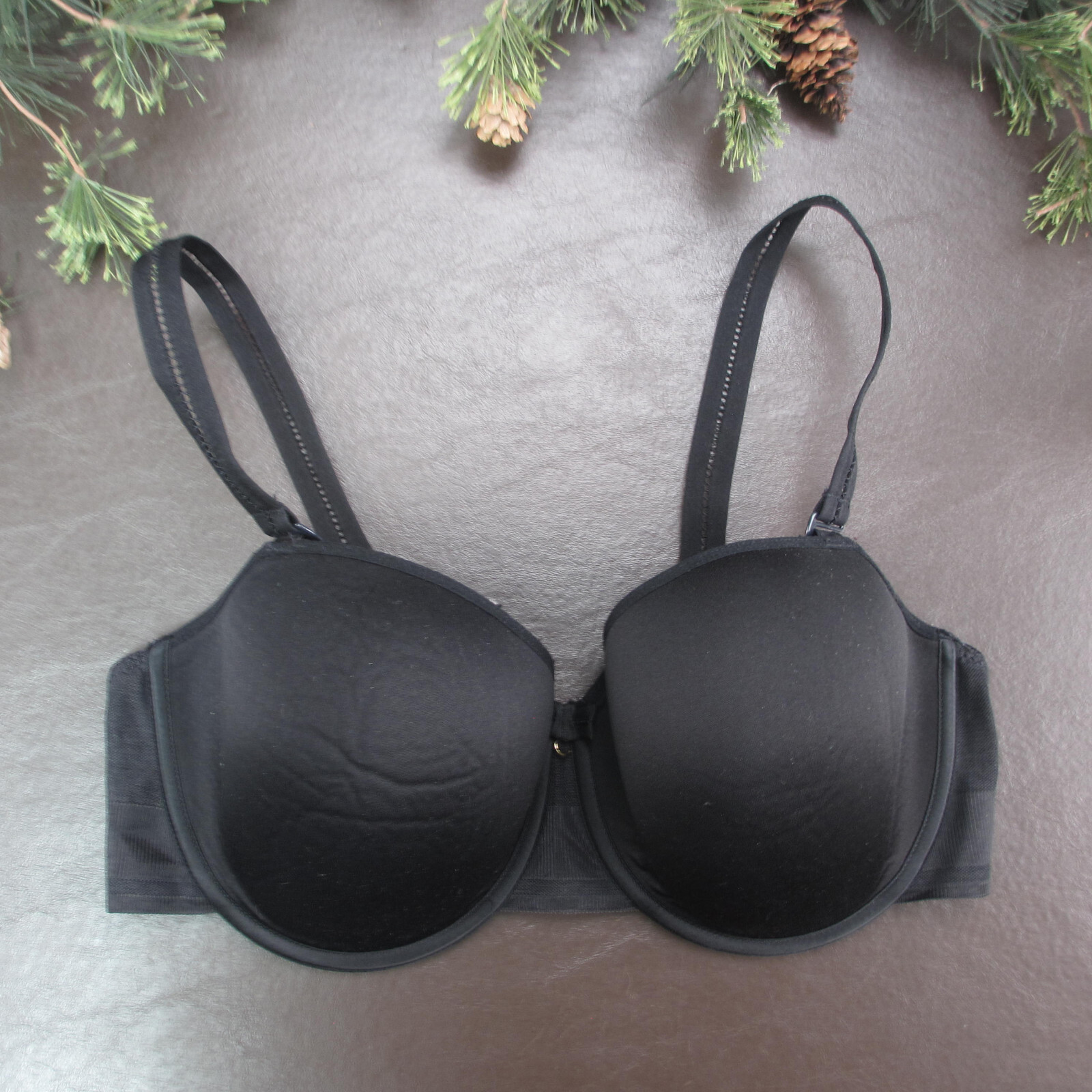 Chantelle Bra 32DDDD Black Padded Underwire Adjustabl… - Gem