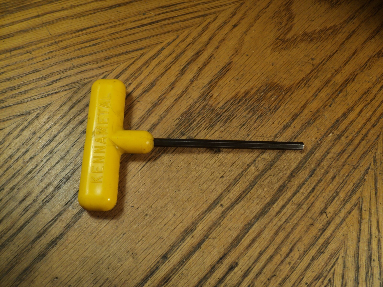 Vintage Kennametal 4mm Hex Key Allen Wrench T Handle Advertising Tool 4 ...