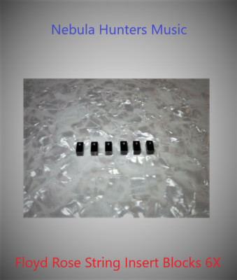 Floyd Rose Bridge String Lock Insert Blocks Saddle Lock Blocks 6pcs | eBay