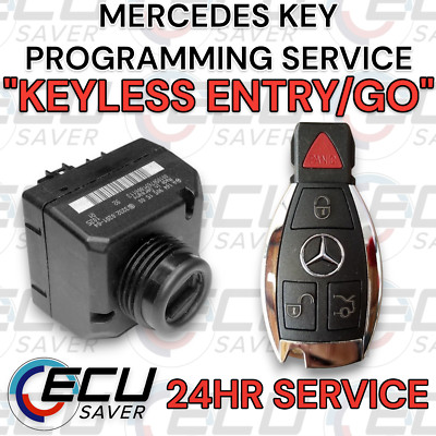 🔥 MERCEDES BENZ "KEYLESS GO / ENTRY" KEY PROGRAMMING SERVICE! 1997-2015 ...