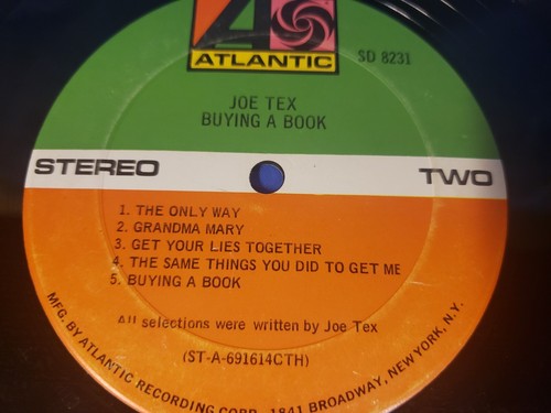Joe Tex – Buying A Book - VINYL RECORD LP (DISC ONLY) | eBay