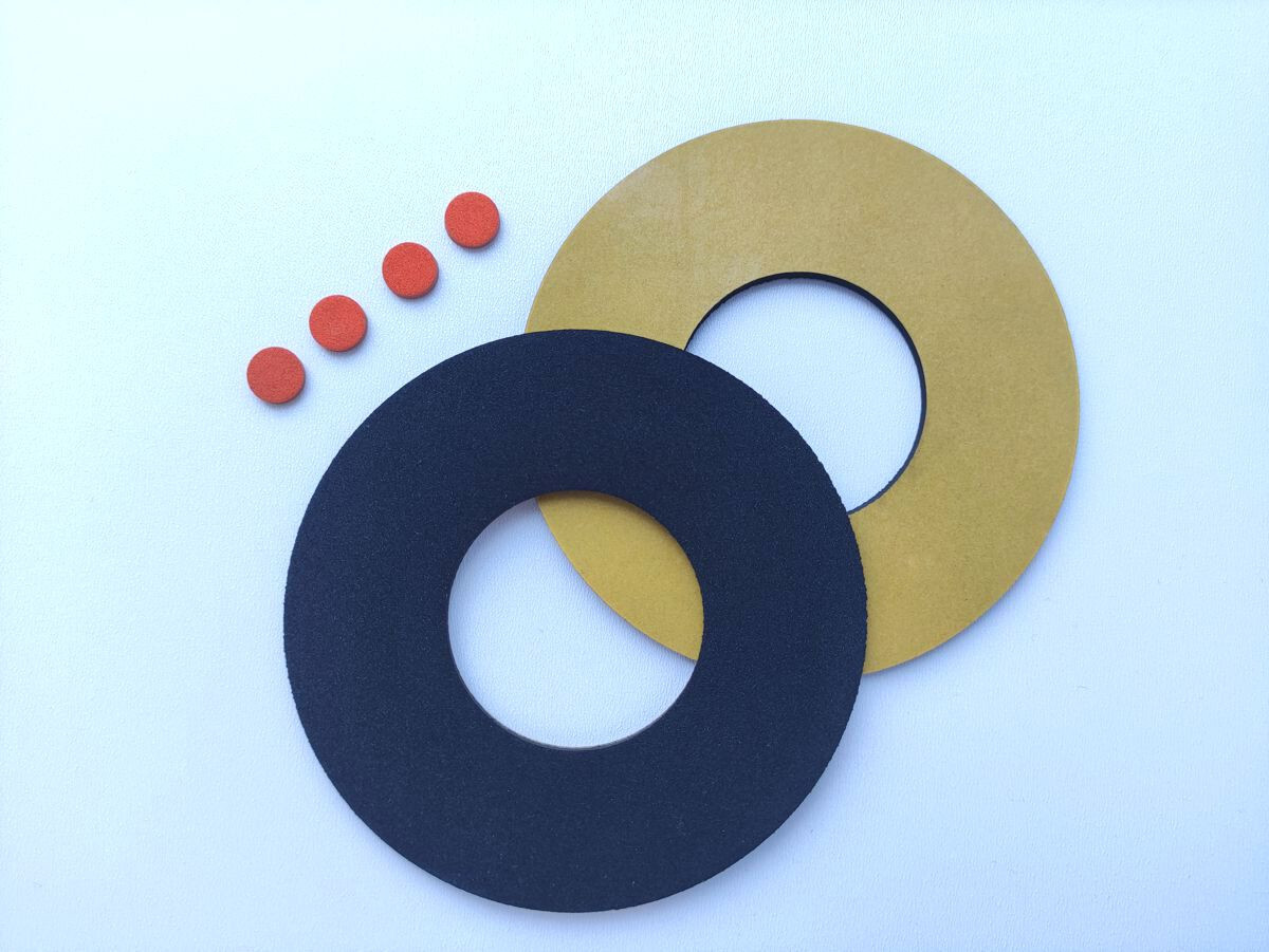 Pair JBL LE25 LE25-4 neoprene rings for tweeter L16 L19 L26 L36 L50 ...