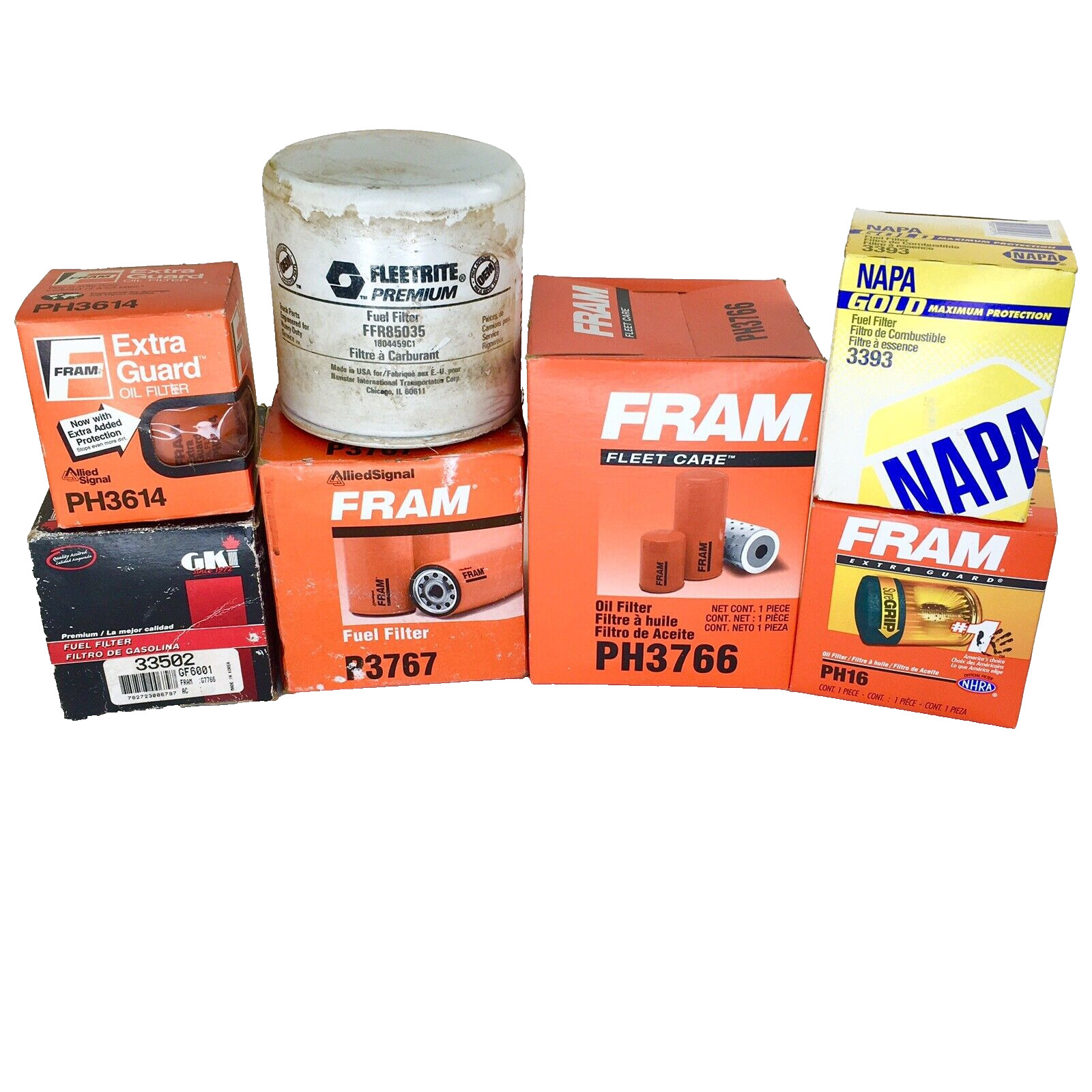 NAPA 3393 - Fuel filter cross reference