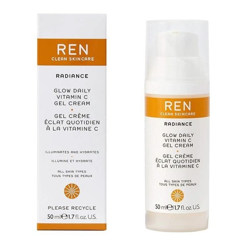 REN Clean Skincare RADIANCE Glow Daily Vitamin C Gel Cream 50ml/1.7oz ...