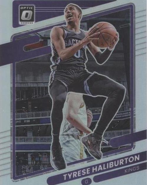 2021-22 Panini Donruss Optic - Tyrese Haliburton #38 Holo Prizm for ...