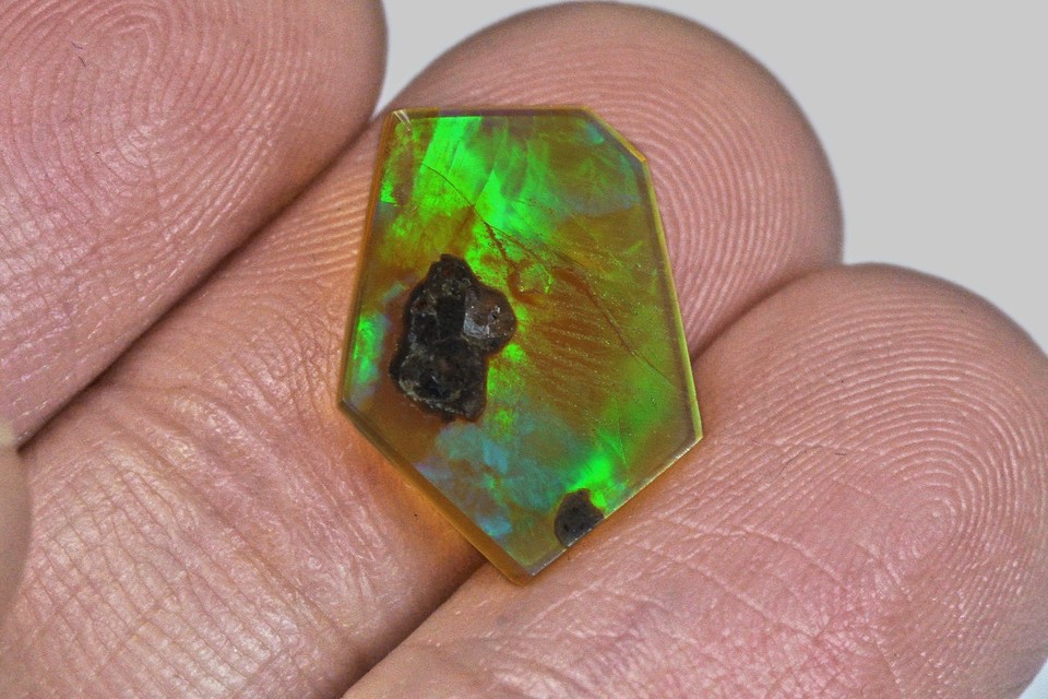 1.9Ct African Crystal Opal Play Of Color Facet Cut UQSL303 | eBay