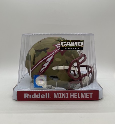 Florida State Seminoles Riddell Camo Alternate Mini Helmet Date Code ...