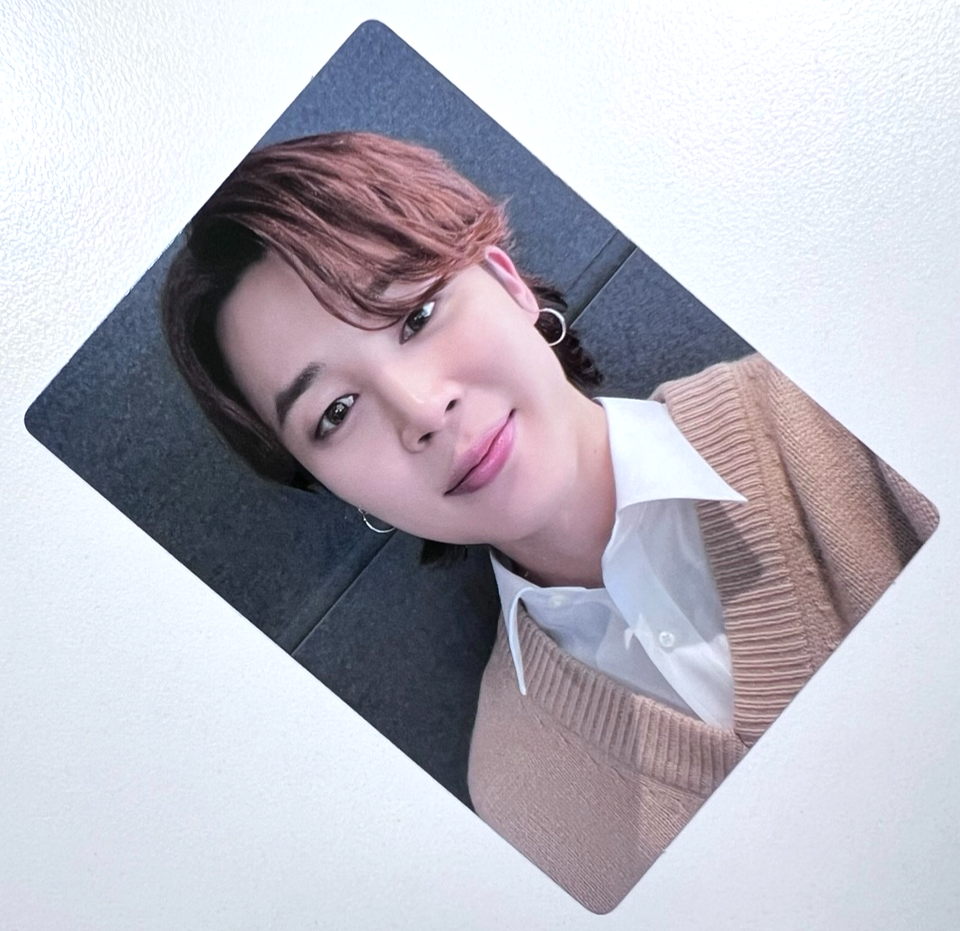 BTS JIMIN [GLOBAL Official 2024 ARMY MEMBERSHIP Gift V6 Mini Photocard ...