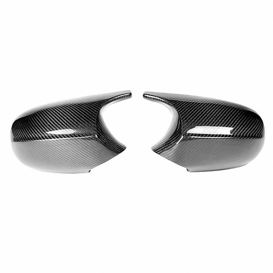 Carbon Fiber ABS M3 Style Mirror Cover Caps For BMW E90 E92 E93 LCI ...