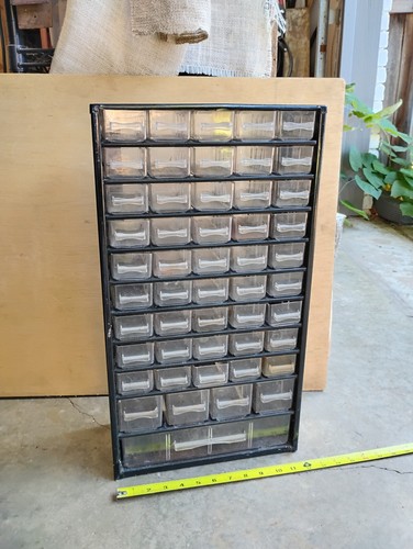 Vintage 50 Drawer Raaco Metal Parts Storage Cabinet Organizer | eBay
