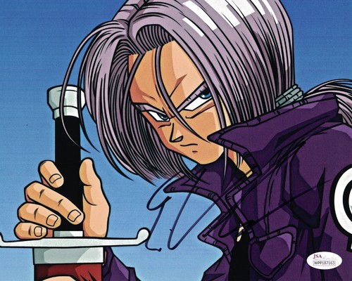 ERIC VALE Signed TRUNKS Dragon Ball Z 8x10 Photo AUTHENTIC Autograph ...