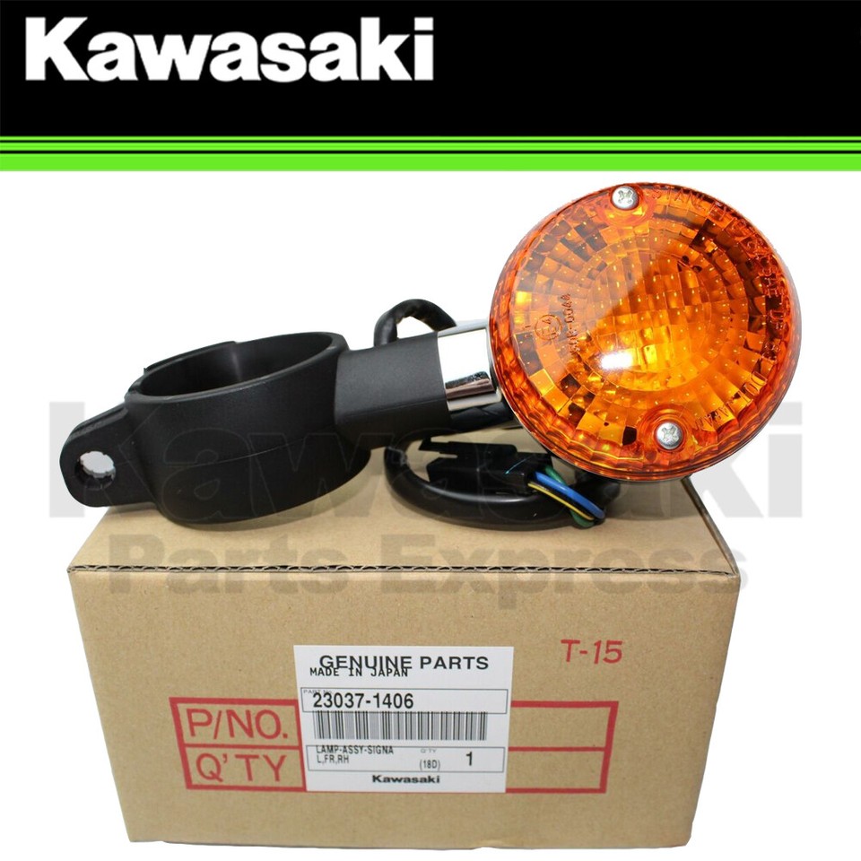 NEW 2002 - 2008 GENUINE KAWASAKI VULCAN MEAN STREAK FRONT TURN SIGNAL ...