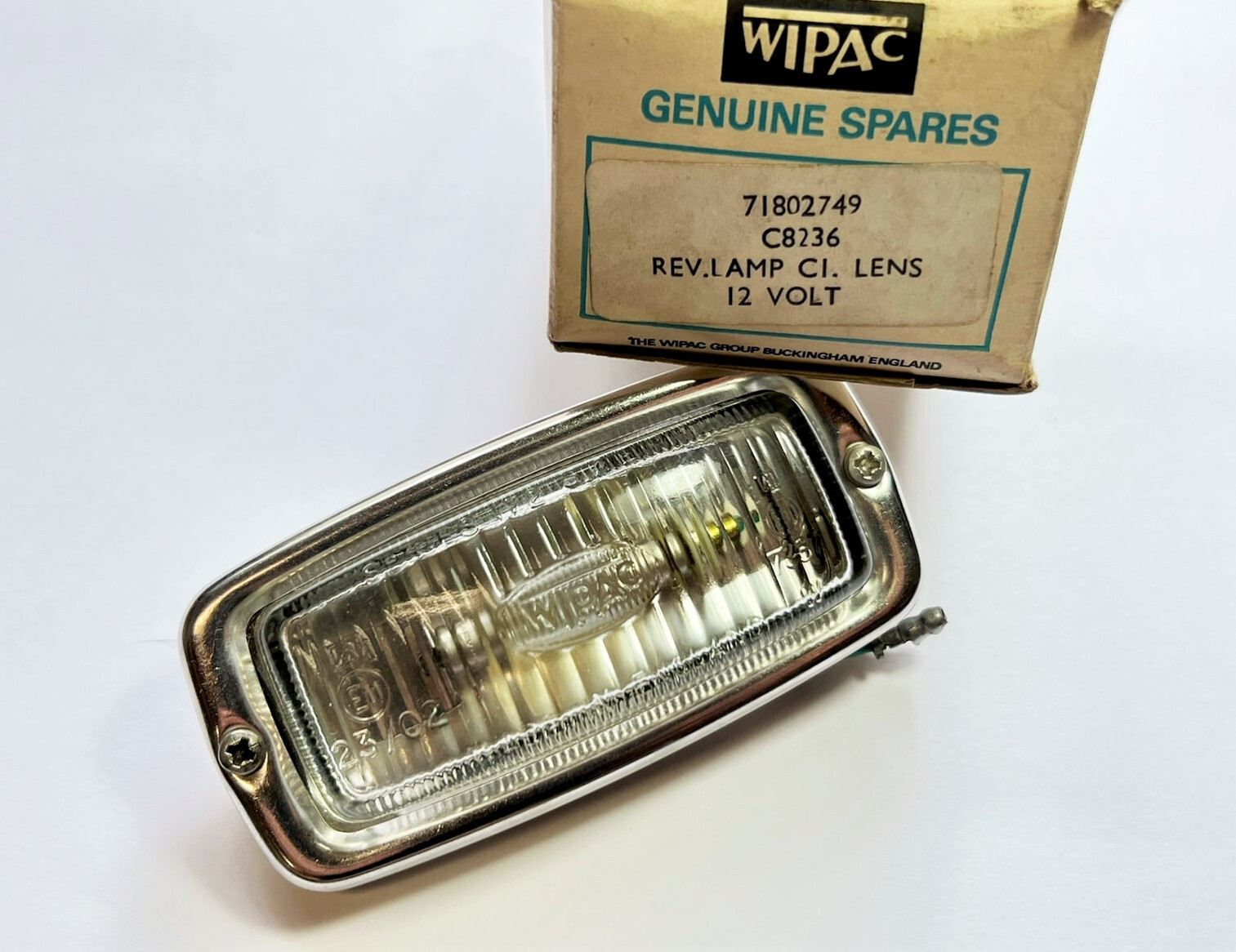 Genuine Original WIPAC Reverse Lamp For Vintage / Classic Car NOS ...
