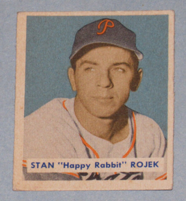 1949 Bowman Baseball Stan Rojek Card #135 | eBay