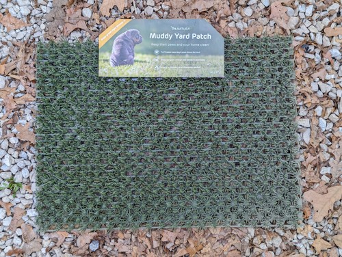 Natura Turf 24" by 18" Outdoor Artificial Grass for Dogs, Green Muddy ...