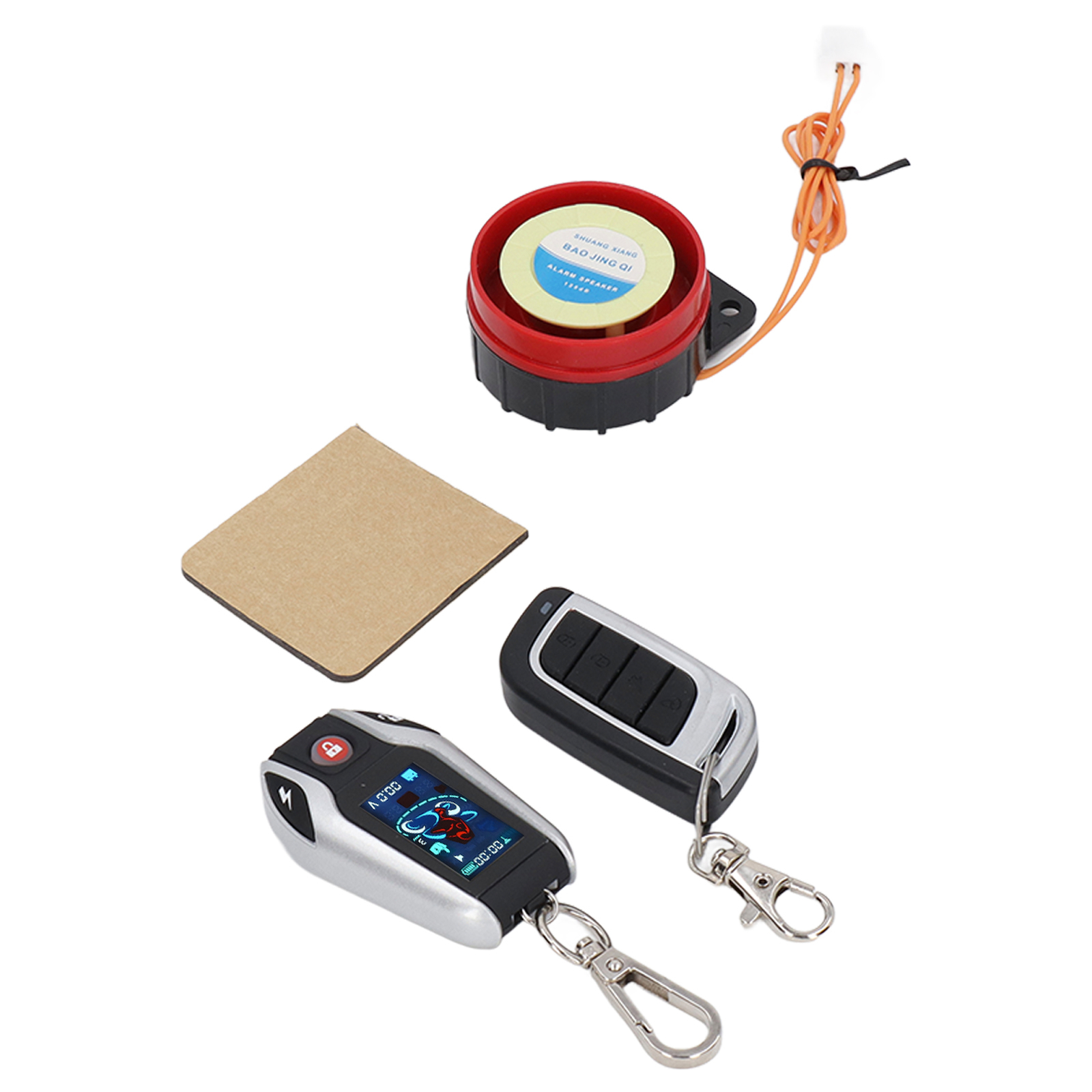 2 Way Car Alarm System Anti Theft PKE Vehicle Security System ...