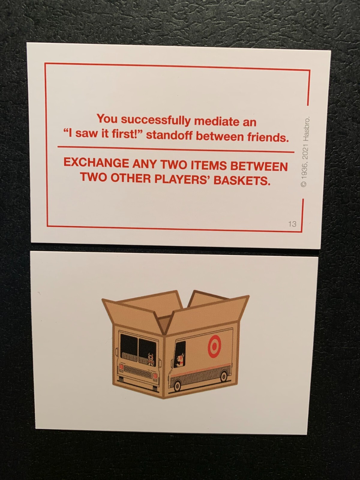 Monopoly Target Community Chest Card I Saw It First 2021 Game ...