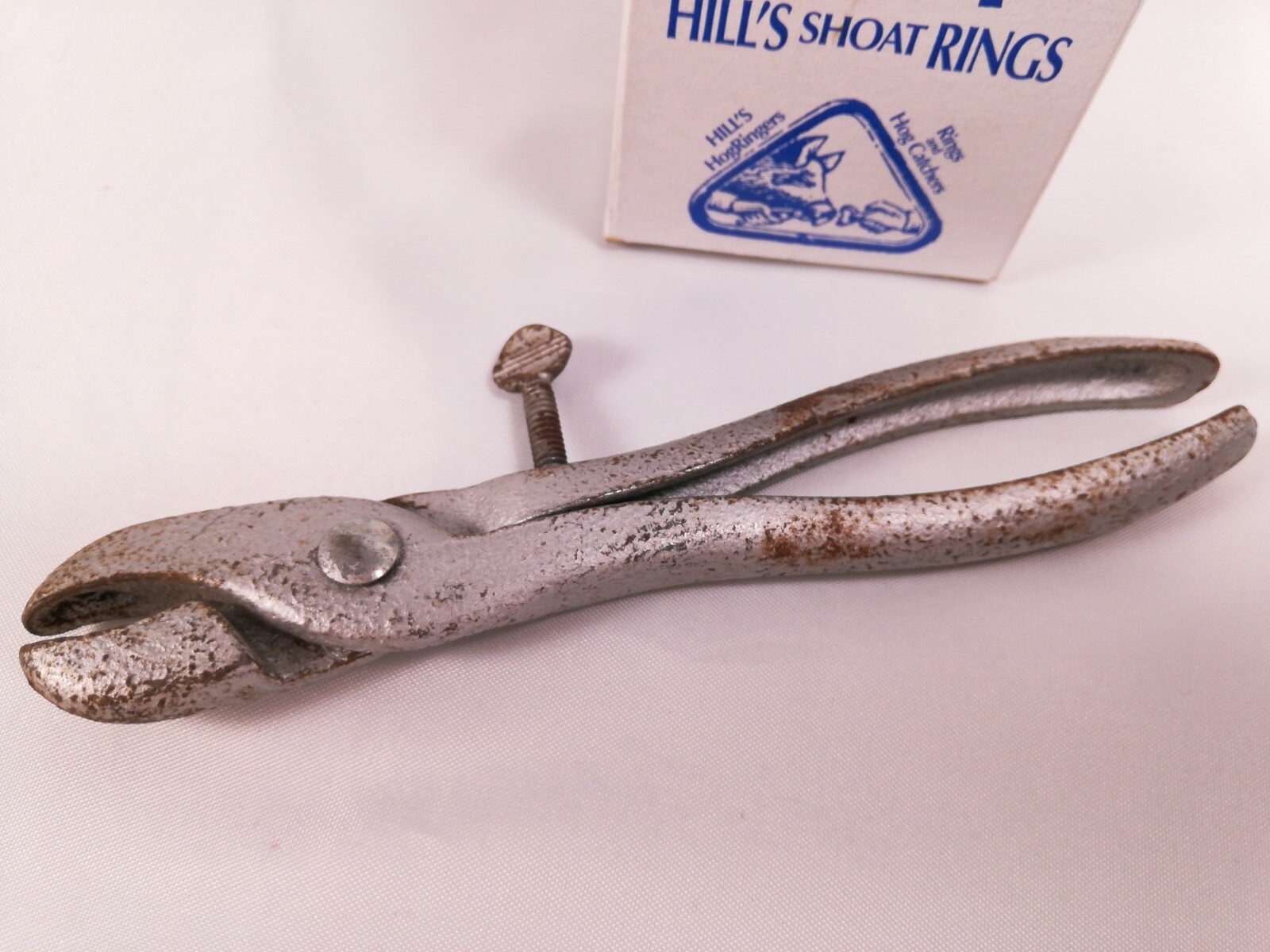 VINTAGE SNOUT CLIPPER DECKER'S HUMP HILL'S SHOAT RINGS LOT FARMING ...