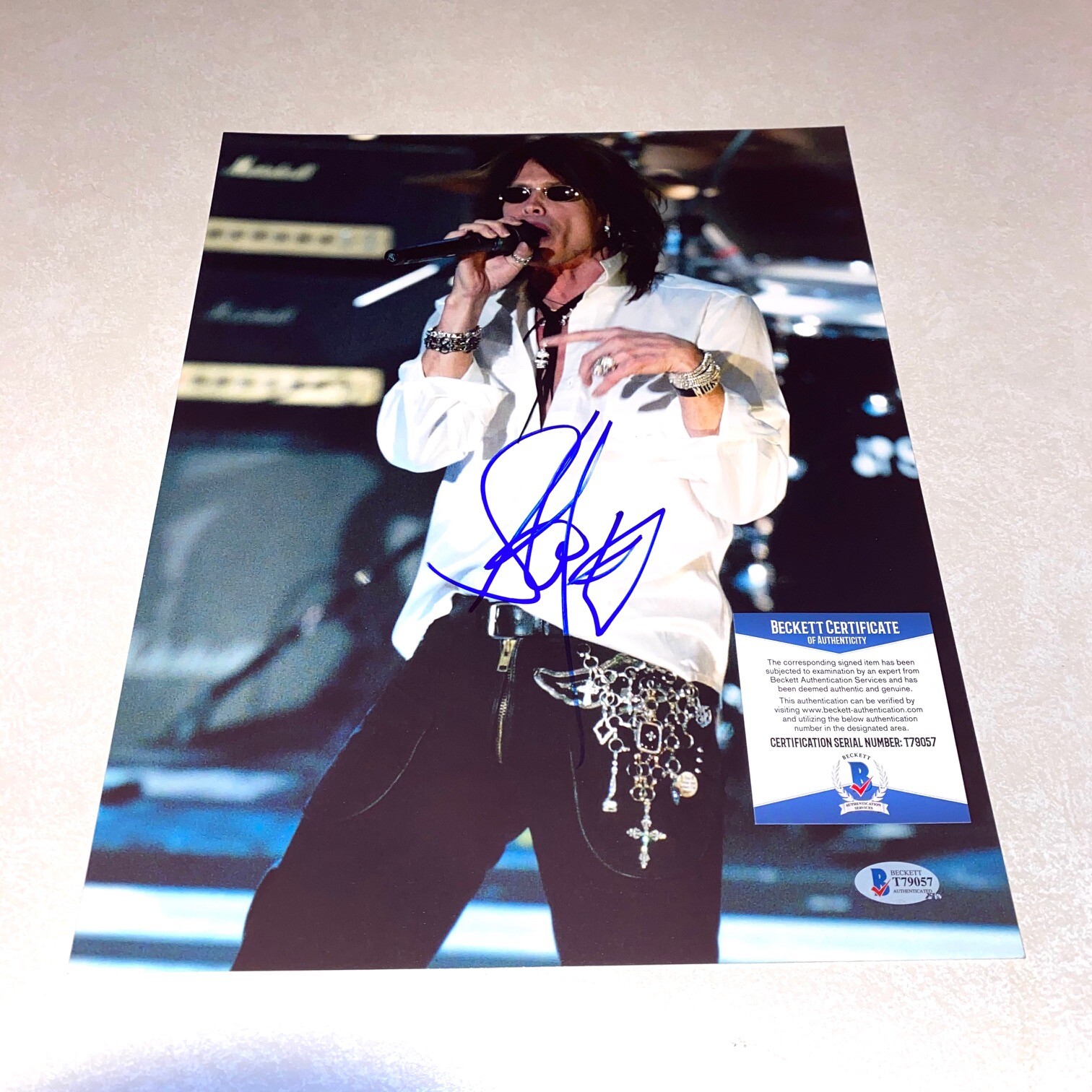 Steven Tyler Autographed Memorabilia | Signed Photo, Jersey ...