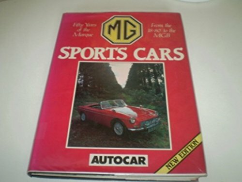 MG Sports Cars by Autocar Hardback Book The Fast Free Shipping ...