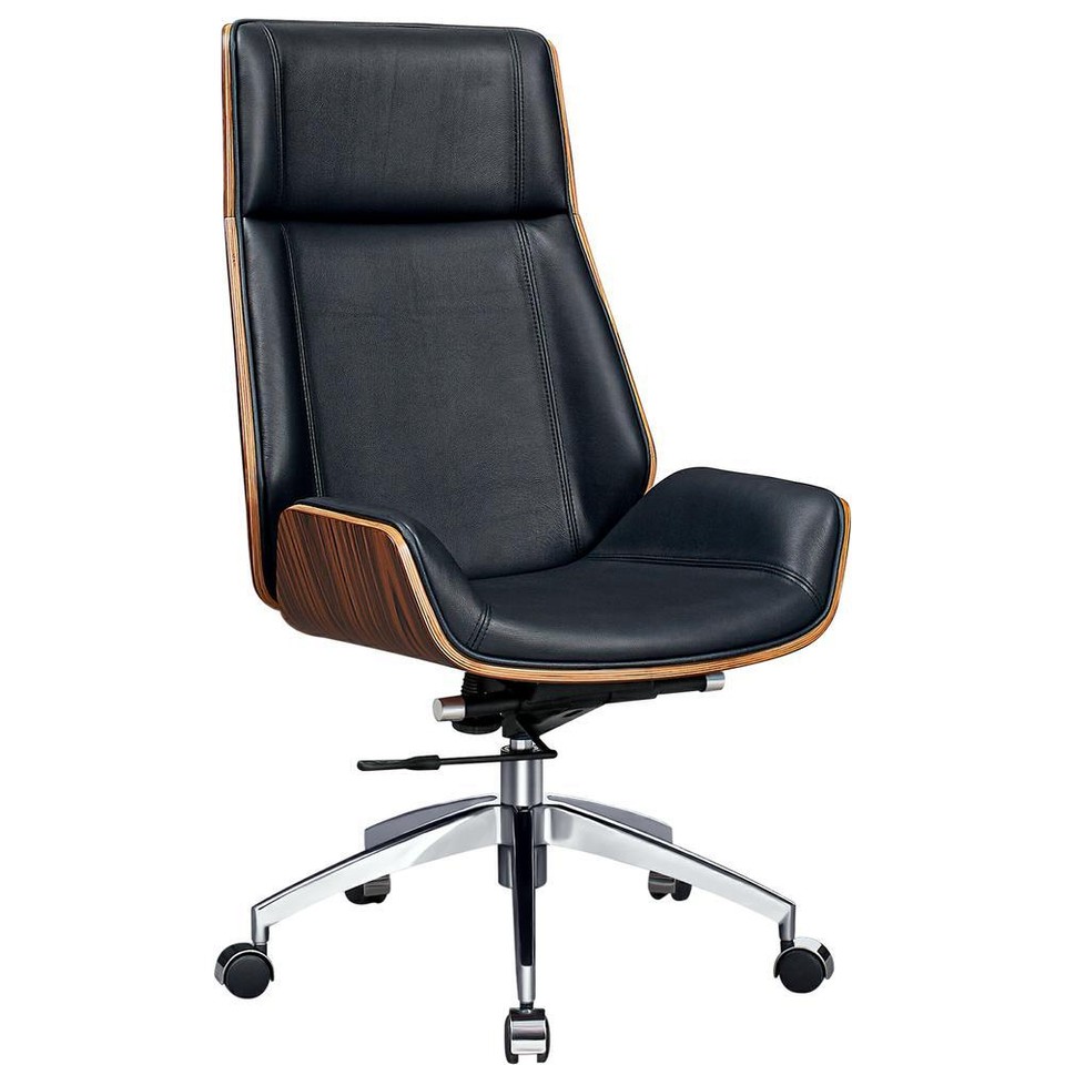 Computer Gaming Office Chair Lounge Chair and Ottoman Leather Task Desk ...