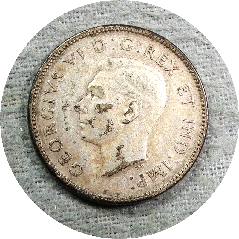 elf Canada 25 Cents 1947 ML Maple Leaf George VI Caribou | eBay