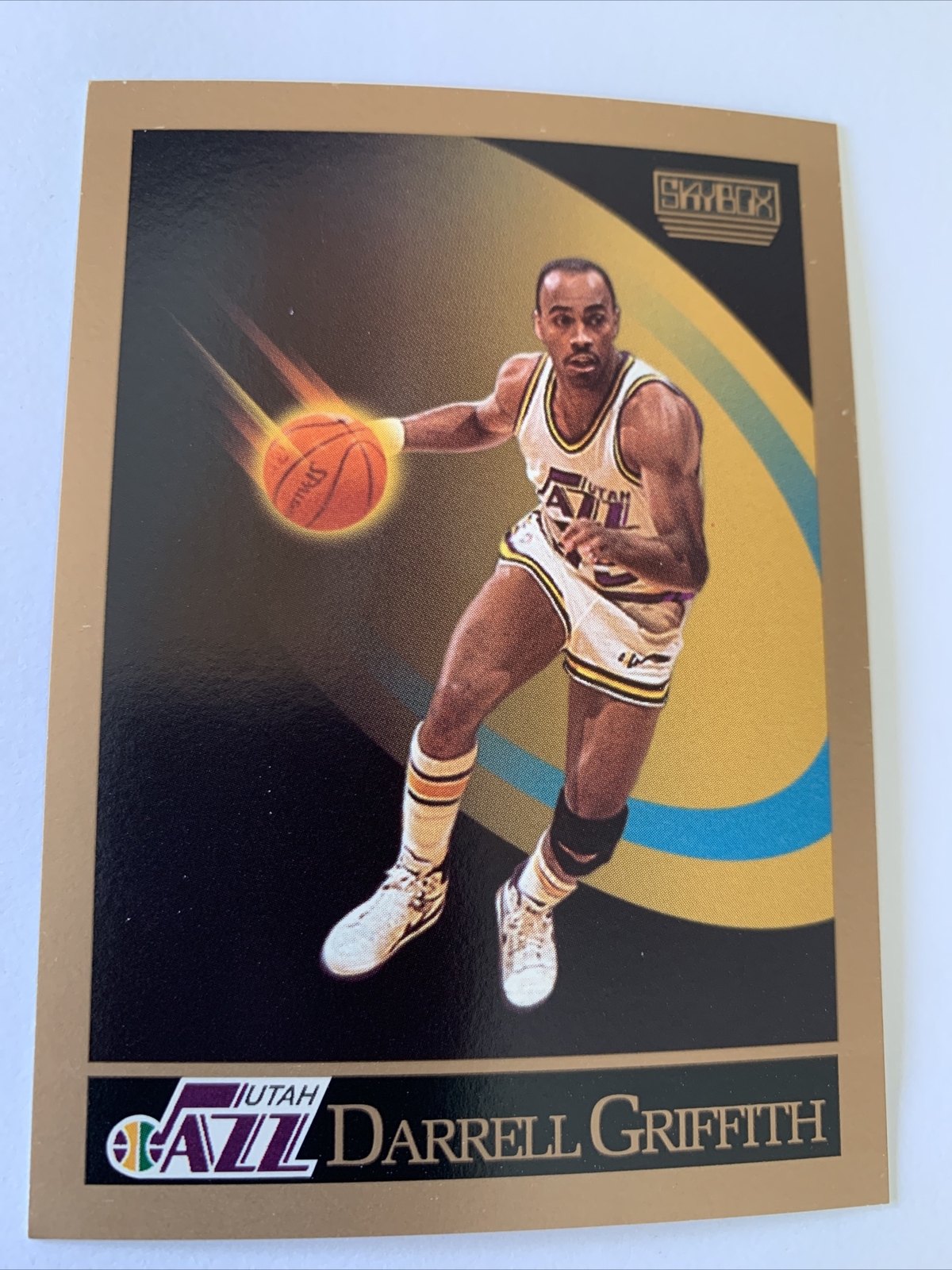 1990-91 SkyBox Basketball Card #278 Darrell Griffith Utah Jazz NmMt ...