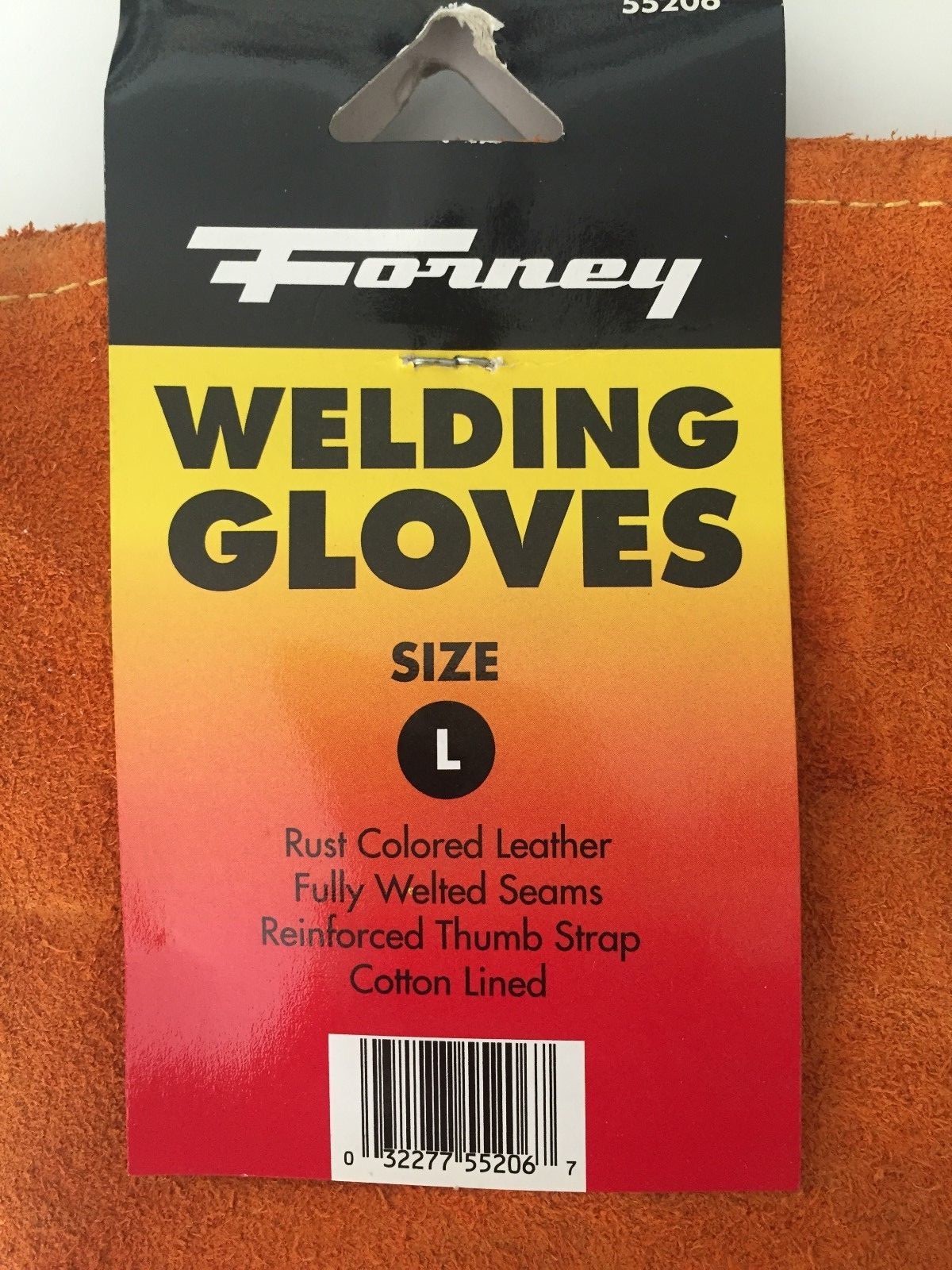 New Forney Leather Welding Gloves w/Cotton Lining Size Large | eBay