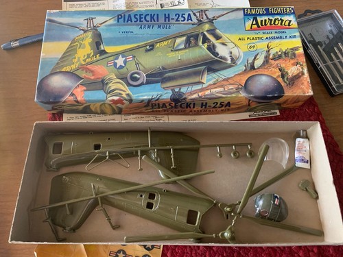 Piasecki H-25A Army Mule Aurora Model 1950’s | eBay