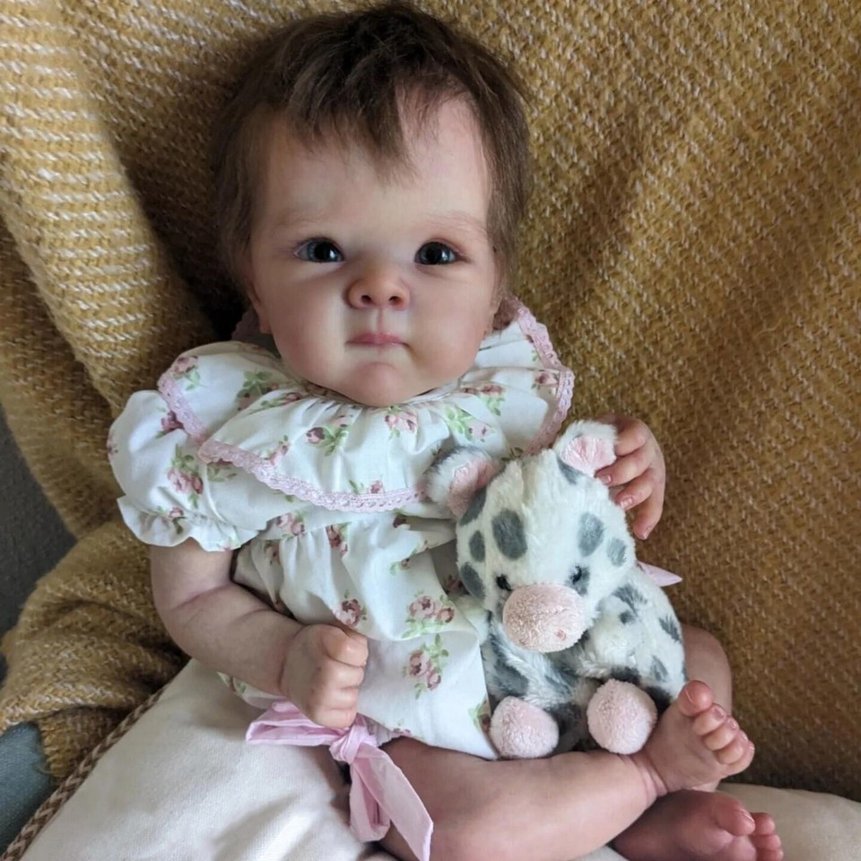 Adorable 18" Lifelike Reborn Baby Dolls Chubby Real Life Newborn Soft ...