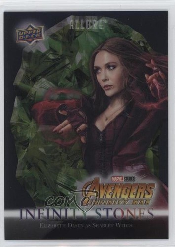 2022 Marvel Allure Infinity Stones Time Stone Elizabeth Olsen Scarlet ...