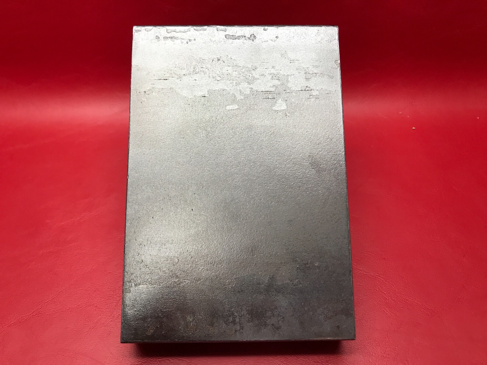 1-1/4" Hardy Hot Cut Anvil Plate 1" Thick 6" x 4" Blacksmith Anvil ...