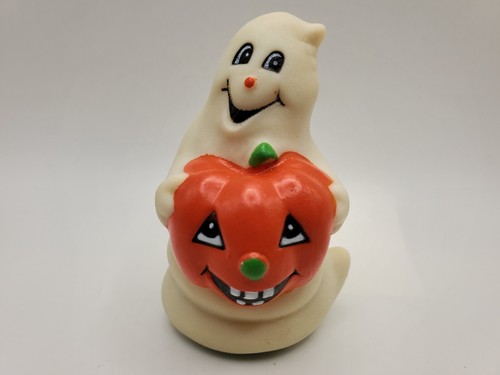 Vintage Halloween Rubber Pencil Sharpener Ghost Jack O Lantern Pumpkin ...