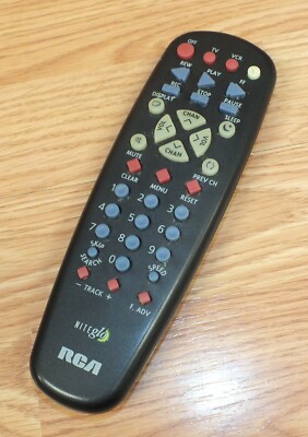 Genuine RCA NiteGlo (043043) Universal Remote Control With Battery ...